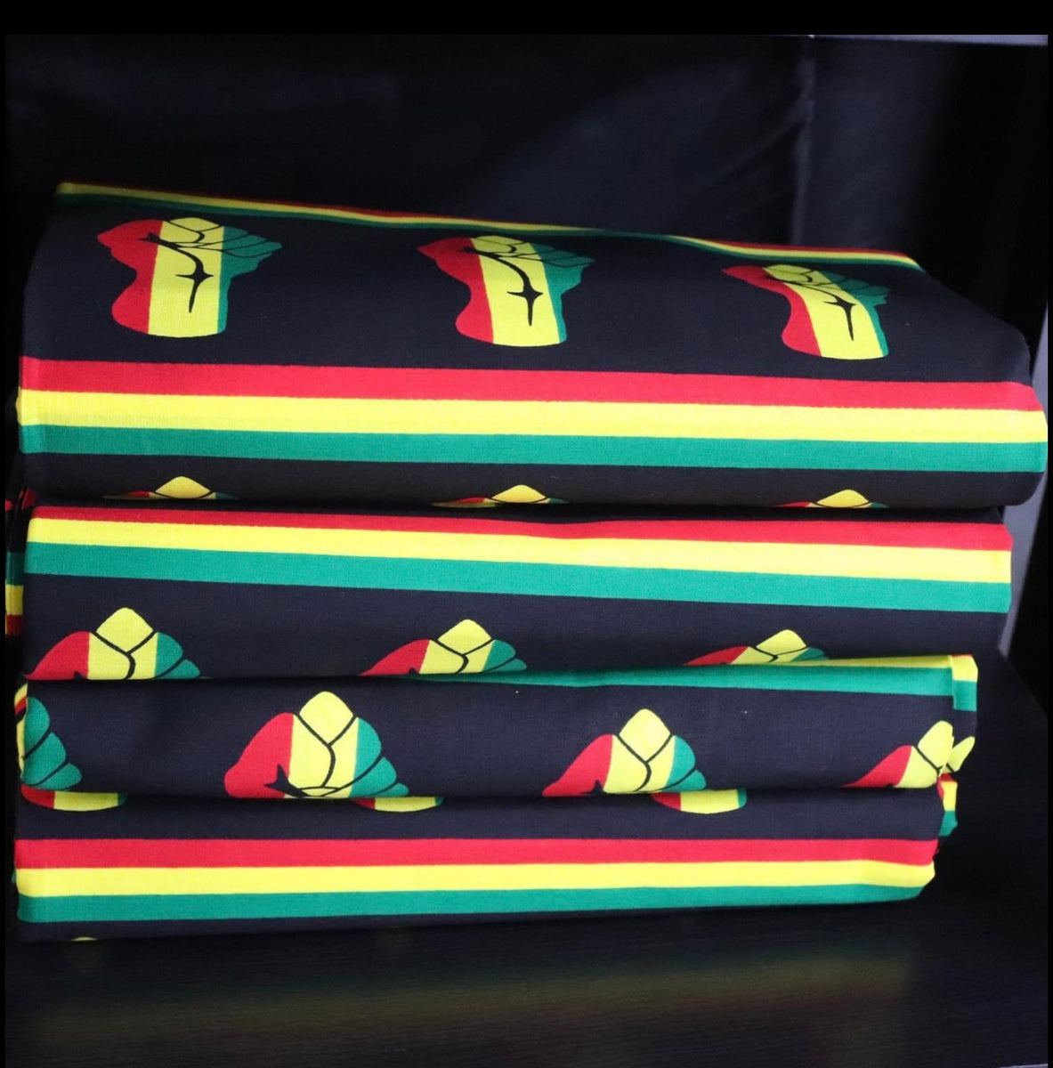SALE BP6 African Unity Print 6 yard Black red yellow green black unity ...